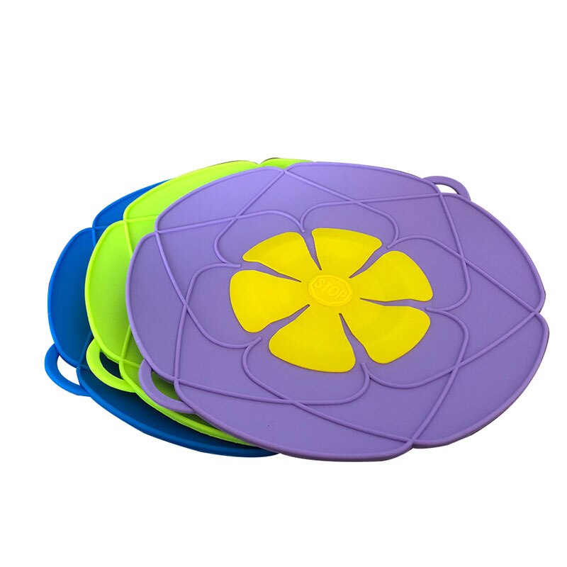 Silicone Anti-Spill Kokend Pot Deksel Huis Splash-... – Grandado