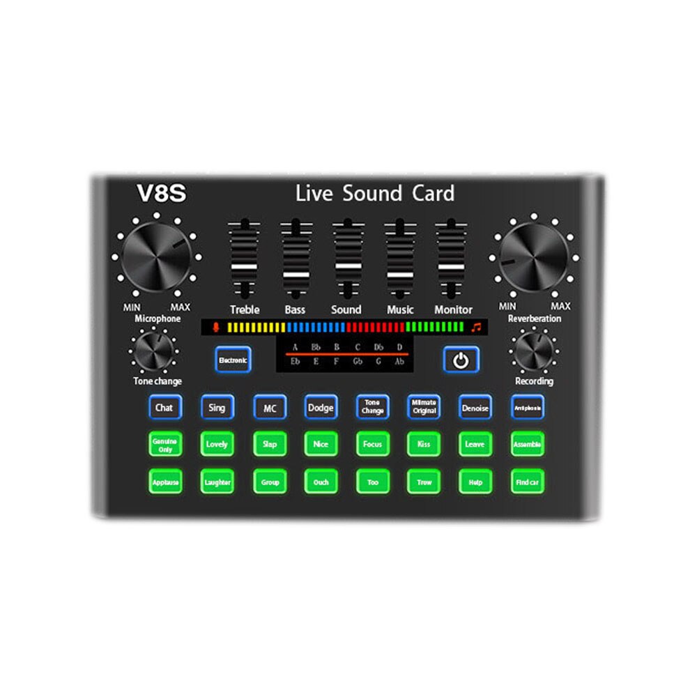 GAX-V8SS Audio interface sound card for song Live – Grandado