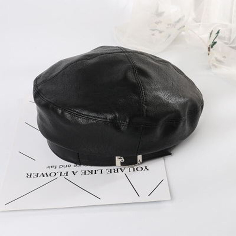 Women Casual Octagonal Cap Painter Cap Retro Liter... – Grandado
