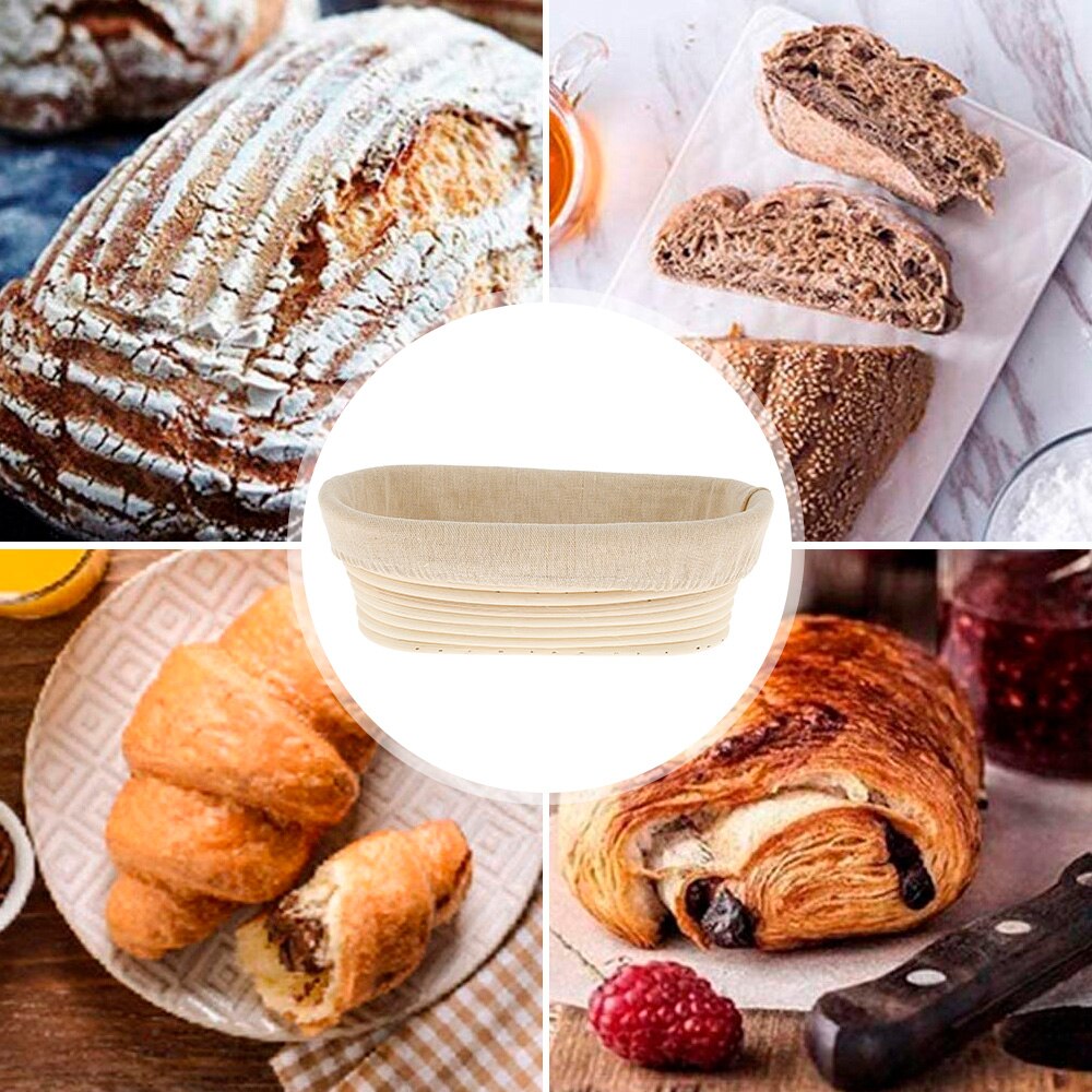 Rattan Bread Proofing Basket Oval Fermentation Rat... – Grandado