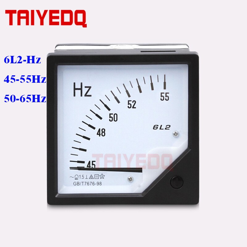 AC 6L2 Analog Frequency Pointer Meter HZ Panel Met... – Grandado