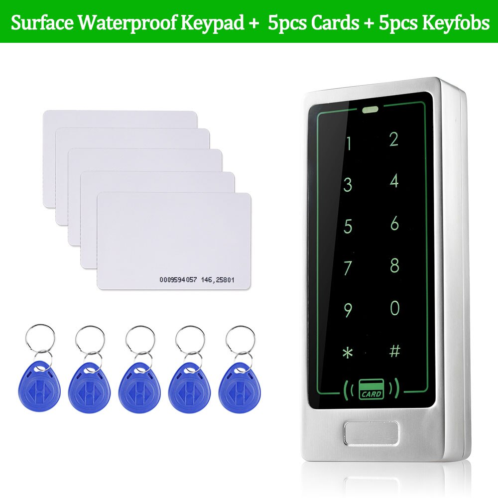 Metal RFID 125KHz Access Control Keypad with Touch... – Grandado