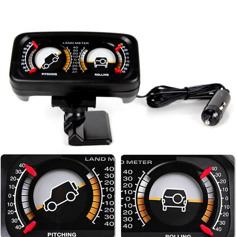 12V Car Angle Tilt Two-barreled Backlight Inclinom... – Grandado