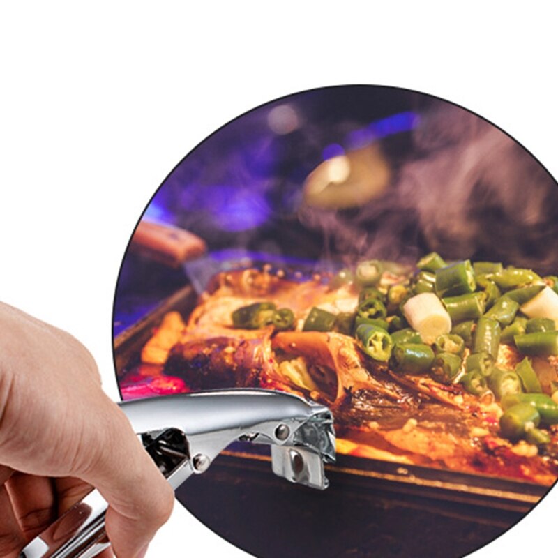 Stainless Steel BBQ Grill Grate Lifter Gripper Ant... – Vicedeal