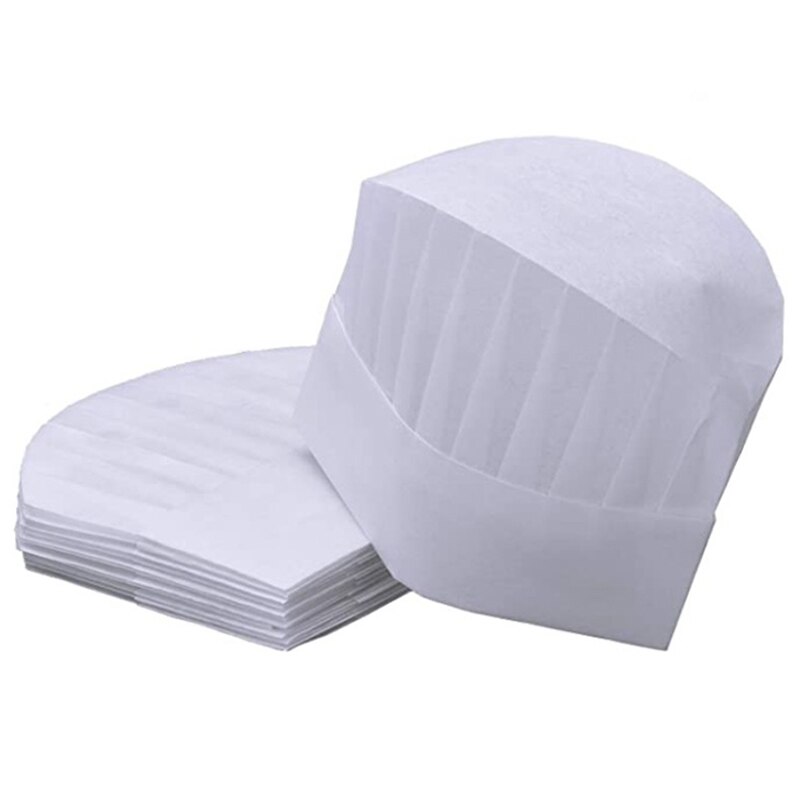 25 Packs of Disposable Chef Hat SMS Non-Woven Kitc... – Grandado
