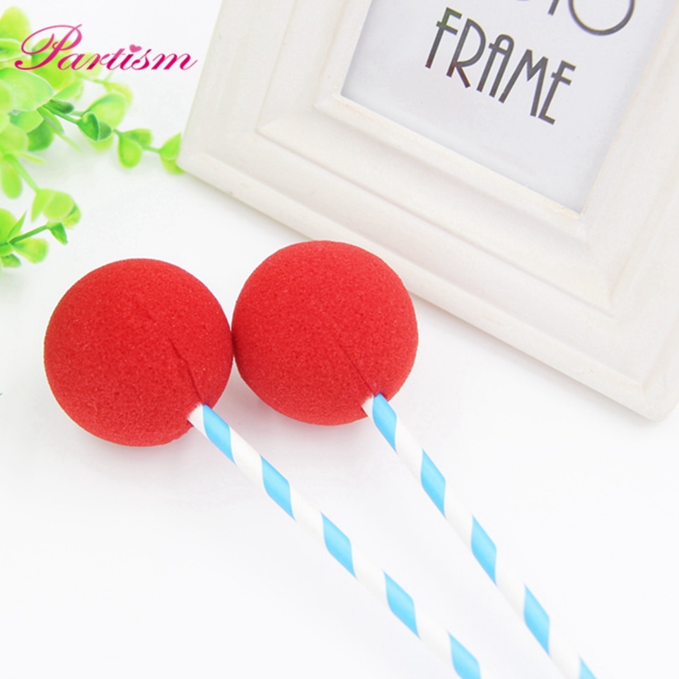 20PCS/Lot Red Magic Clown Nose Sponge Ball For Fun... – Grandado