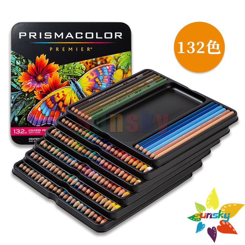 Prismacolor 24 48 72 150 Color Drawing crayon set ... – Grandado