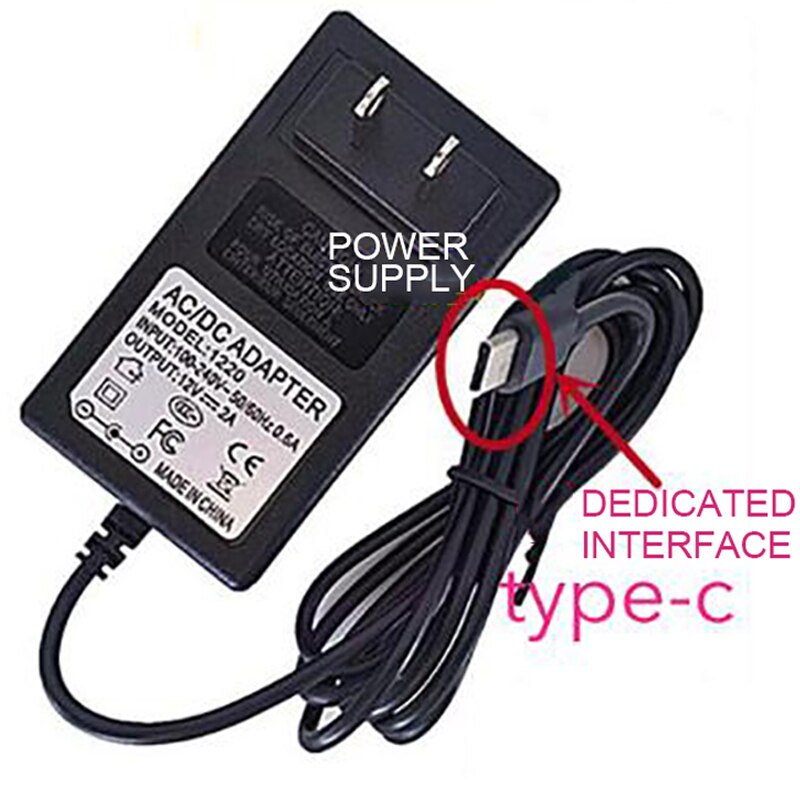 Adapter Wall Charger 12V 2A TYPE-C USB-C Port For ... – Vicedeal