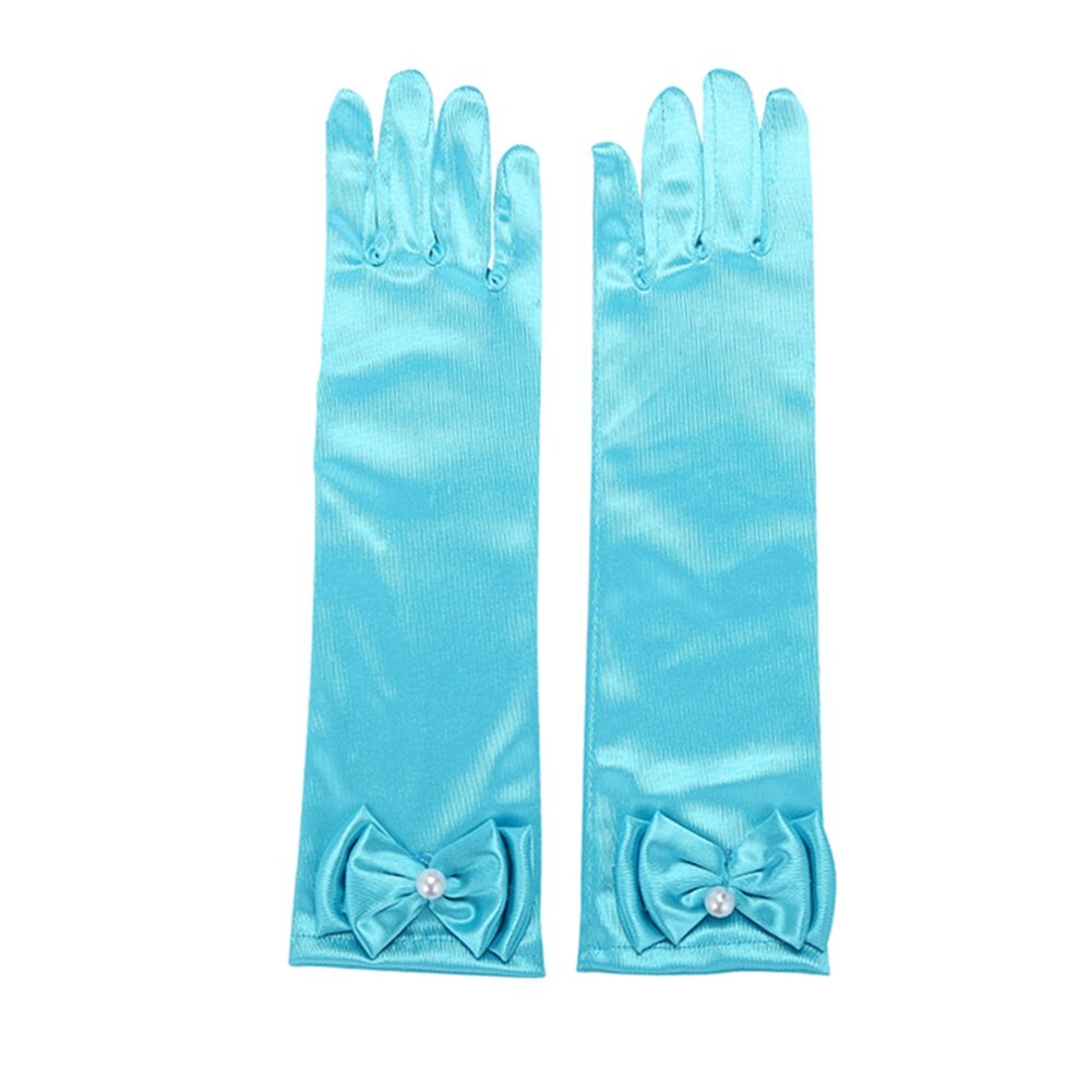 Long Princess Dance Stage Gloves Satin Kids Girls ... – Grandado
