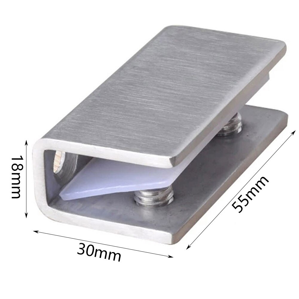 2PCS Stainless Steel Shelf Brackets Clip Bathroom ... – Vicedeal