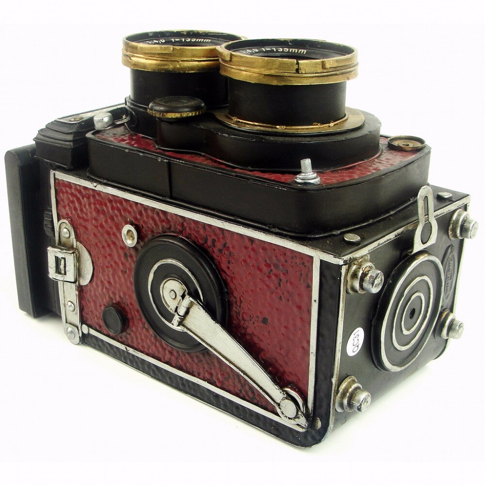 Antique classical camera model retro vintage wroug... – Grandado