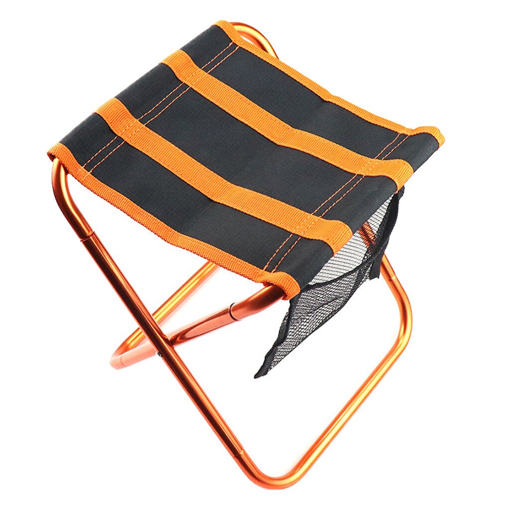 Mini Draagbare Vouwen Camping Stoel Kruk Black Lic... – Grandado
