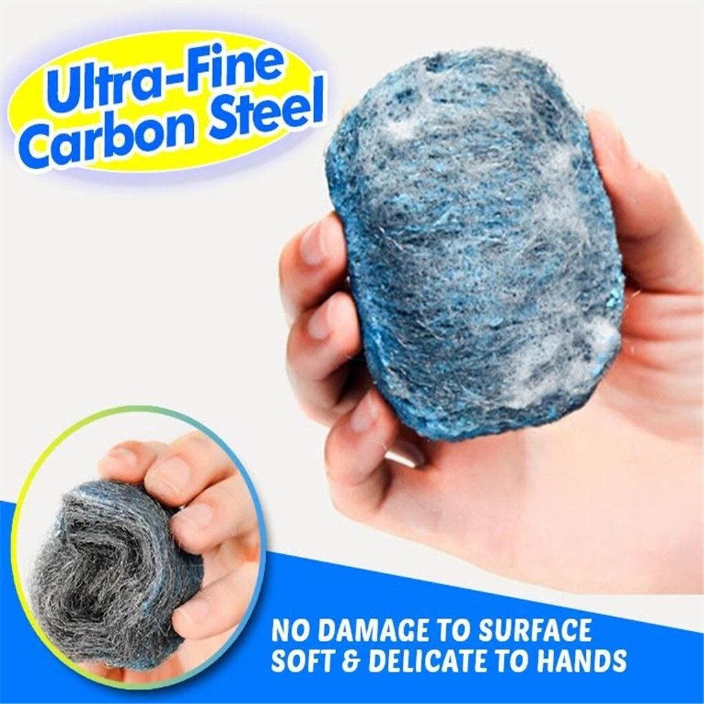 10PCS Multifunctional Use Steel Wool Soap Pads Cle... – Vicedeal
