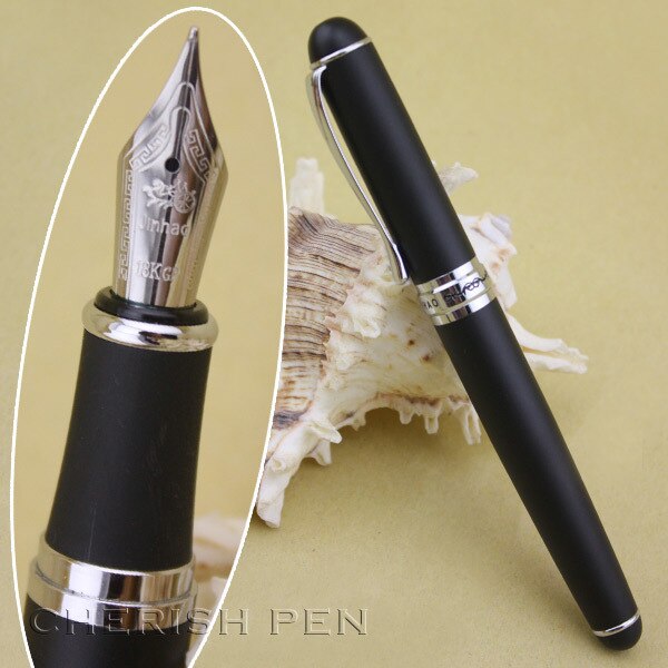Jinhao X750 Noble Grind Arenaceous Black and Silve... – Grandado