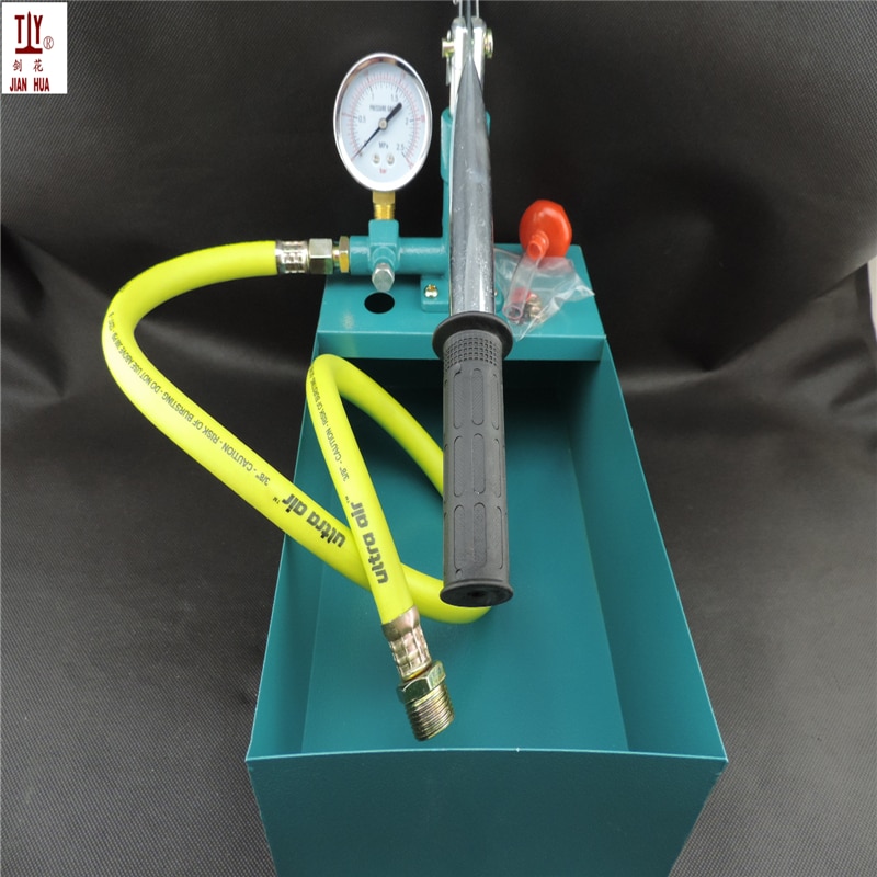 A manual pressure test pump 25kg hand pressure tes... – Grandado