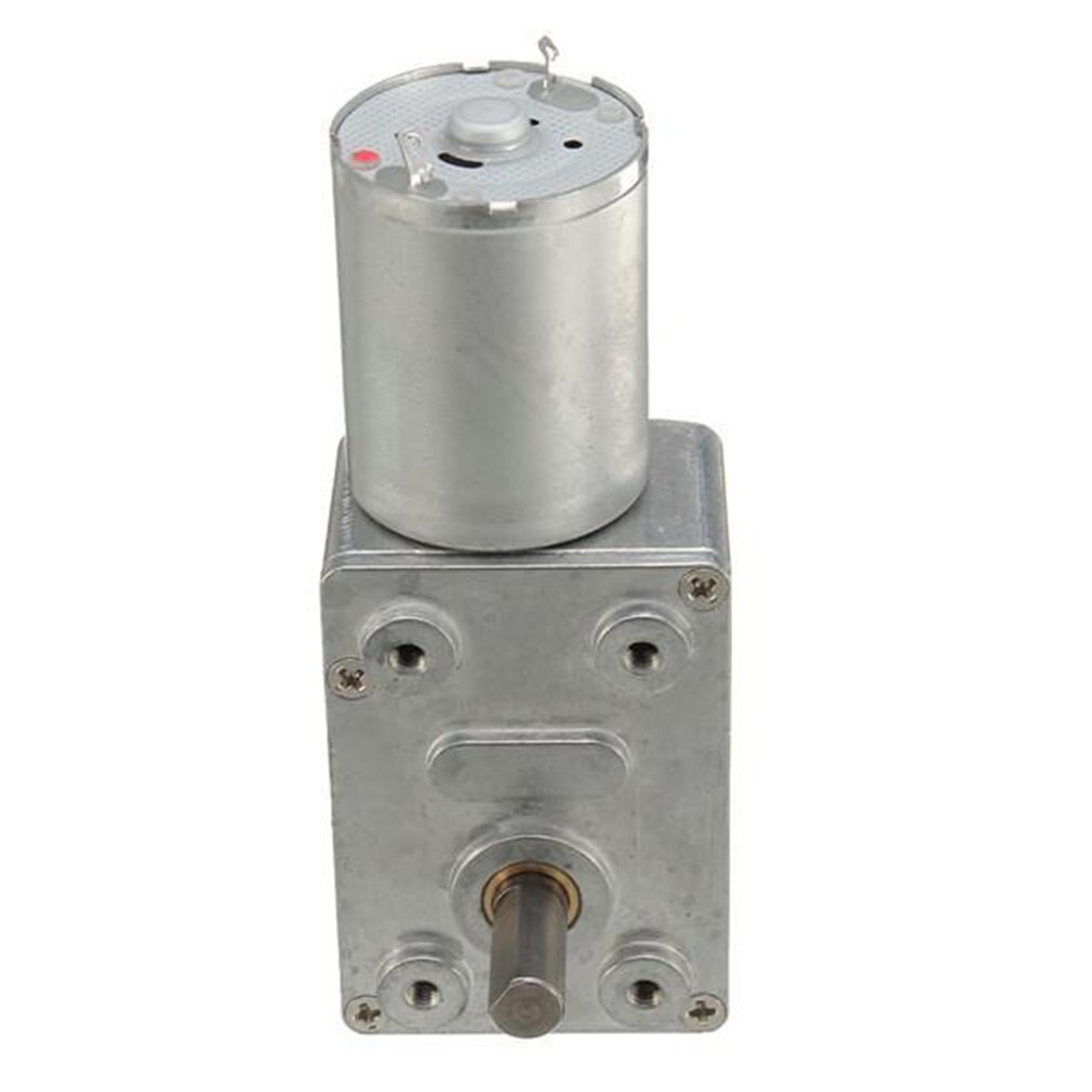 DC 6V 1rpm Reversible High Torque Turbo Worm Geare... – Grandado