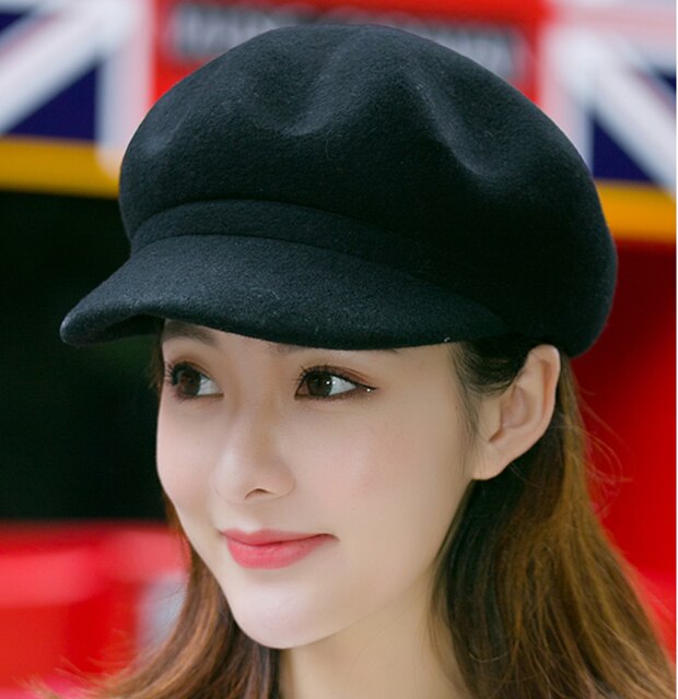 Gorros de lana para hombre y mujer, boina de Jazz,... – Vicedeal