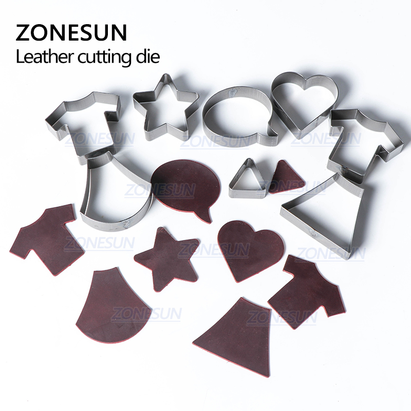 ZONESUN Full Steel Leather Cutting Die Rule Die sp... – Grandado