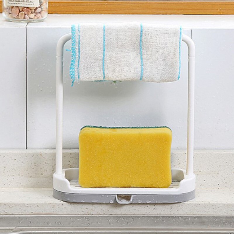 Kitchen Countertop Rag Storage Rack Dishwashing Cl... – Vicedeal