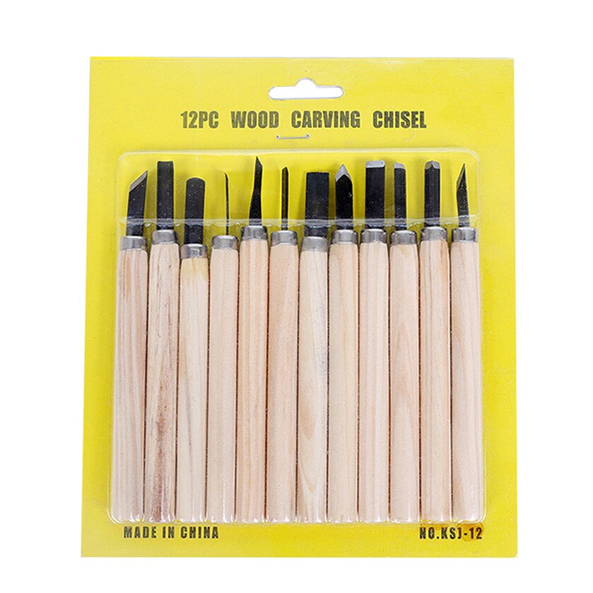 12Pcs/8Pcs/6Pcs Wooden Handle Craft Woodworking Ca... – Grandado