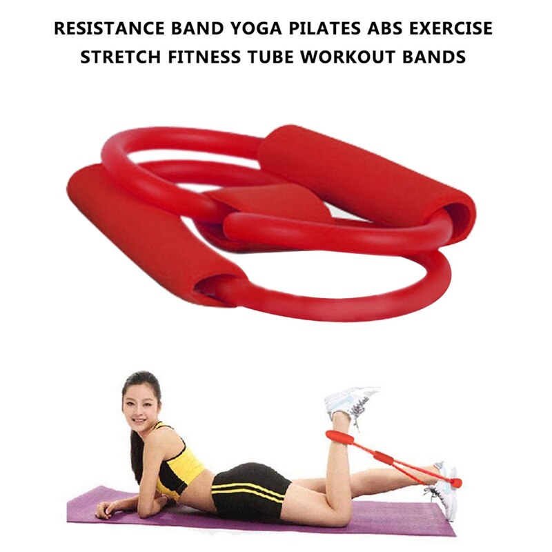8 Fitness Resistance Band with Handles Pure Barre ... – Vicedeal