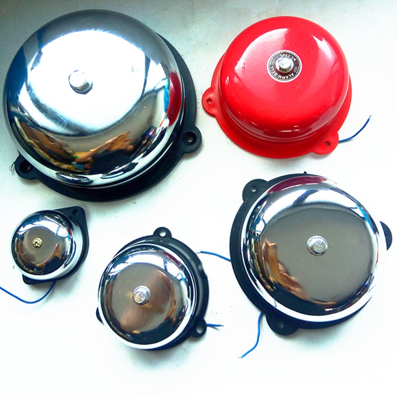 AC 220V 100mm 4 inch Dia Schools Fire Alarm Round ... – Grandado