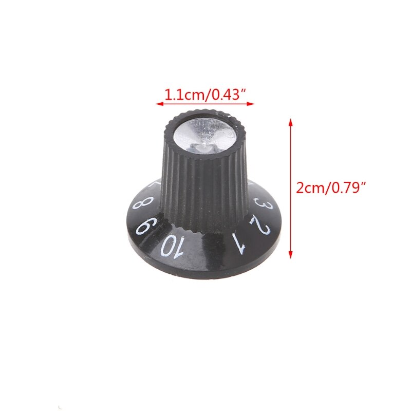 6pcs Guitar Knob Amplifier Skirted Knobs Volume To... – Grandado