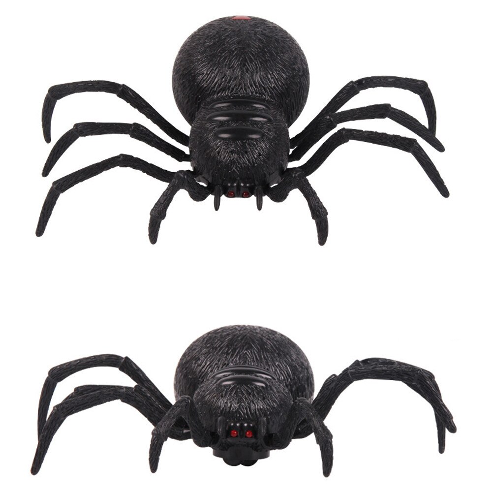 Remote Control Spider Scary Wolf Spider Robot Real... – Grandado