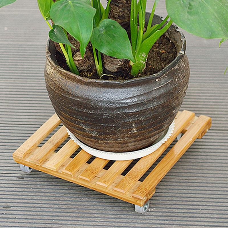 Plateau mobile à roulettes pour Pot de plantes | B... – Grandado
