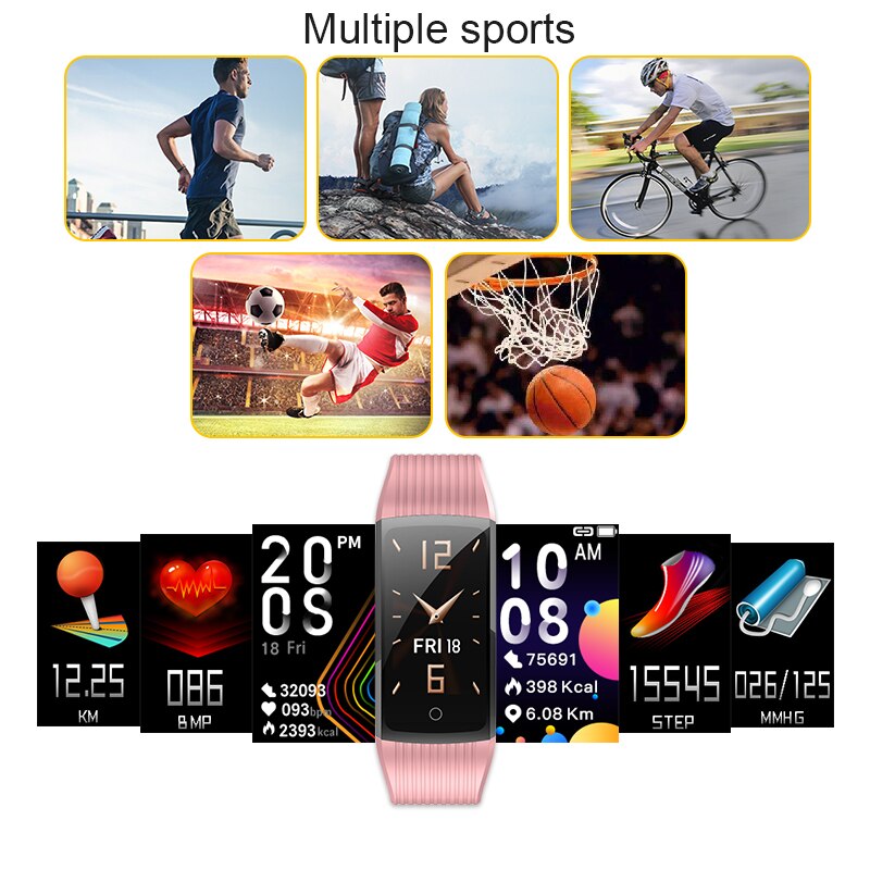 Run Speed R12 Smart Band Activiteit Tracker Fitnes... – Vicedeal