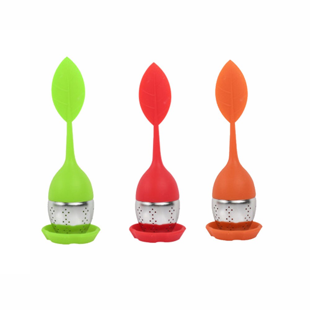 3pcs Leaves Style Silicone Tea Leaking Tea Infuser... – Grandado