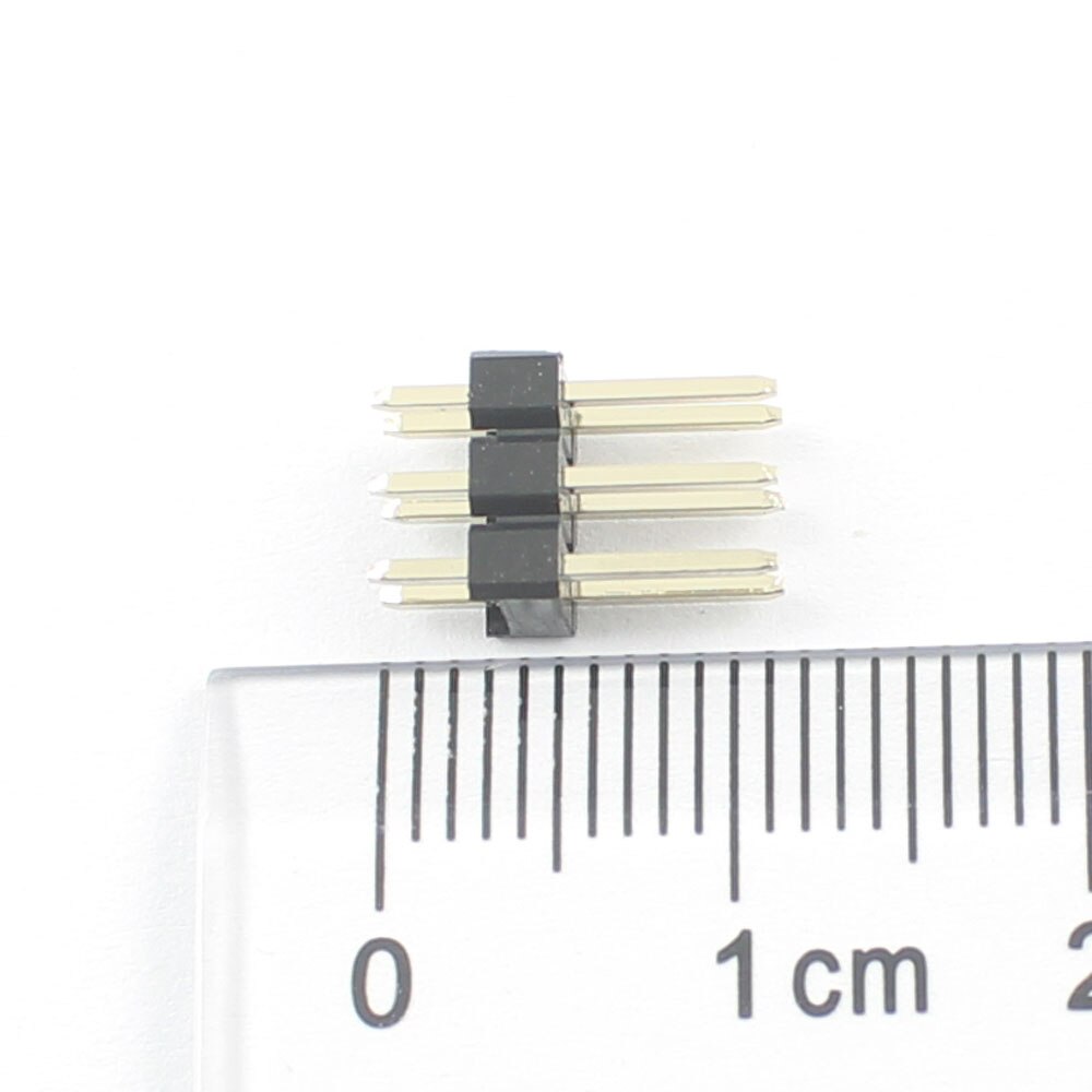 10 Stuks 2.54 Mm Pitch 2X3 6 Pin Mannelijke Dubbel... – Vicedeal