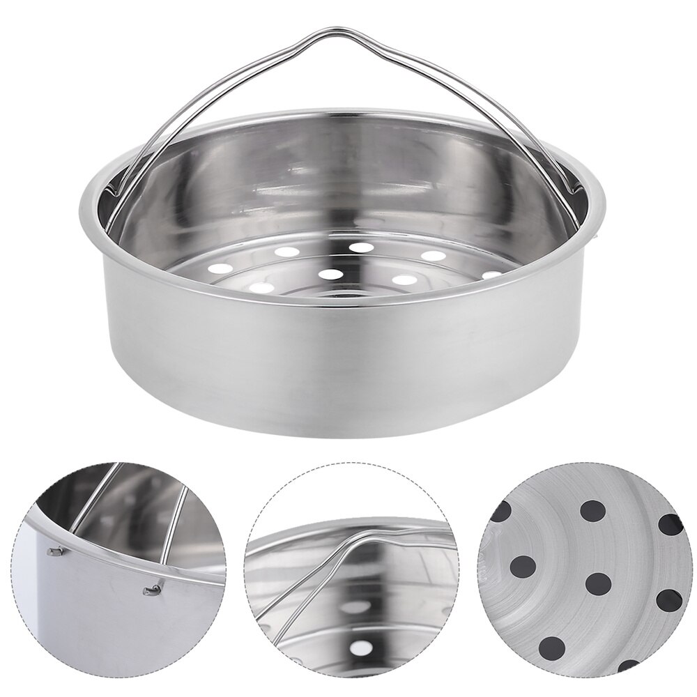 1Pc Steamer Basket Round Cooker Steamer Bowl Doubl... – Vicedeal