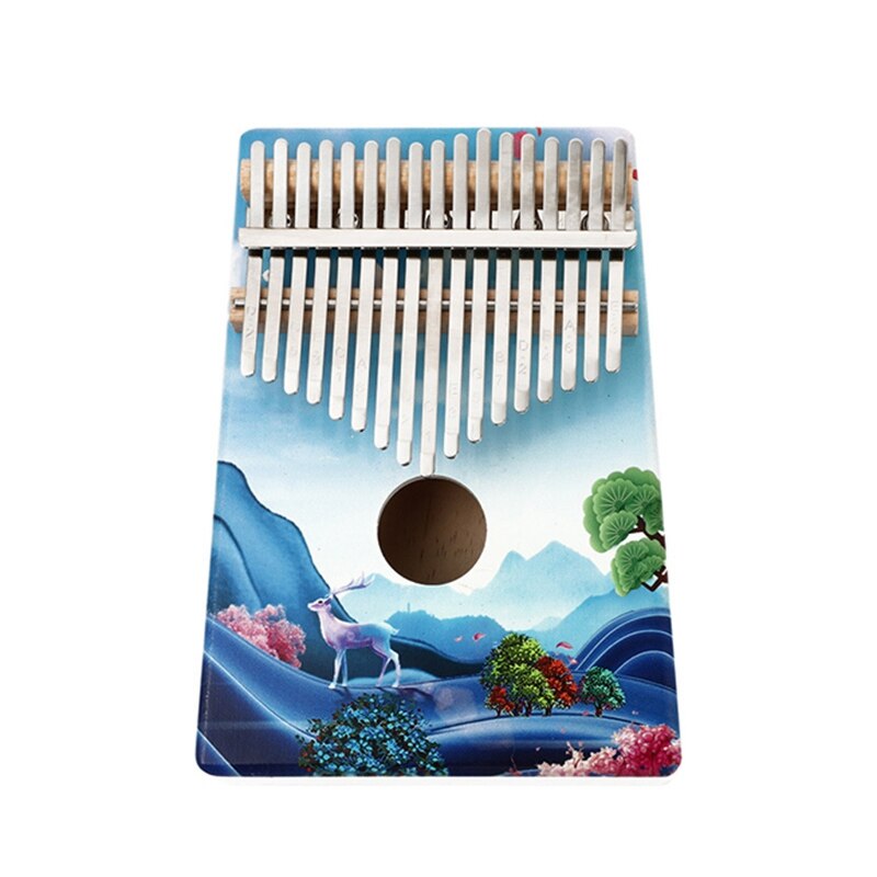 1 Set 6Pcs 17 Keys Vintage Thumb Piano Musical Ins... – Grandado