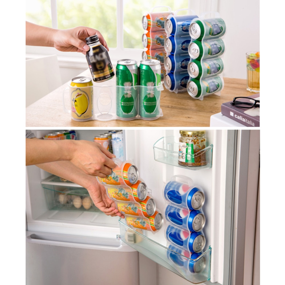 Kitchen 2Pcs Beer Soda Can 4 Storage Box Fridge Dr... – Grandado