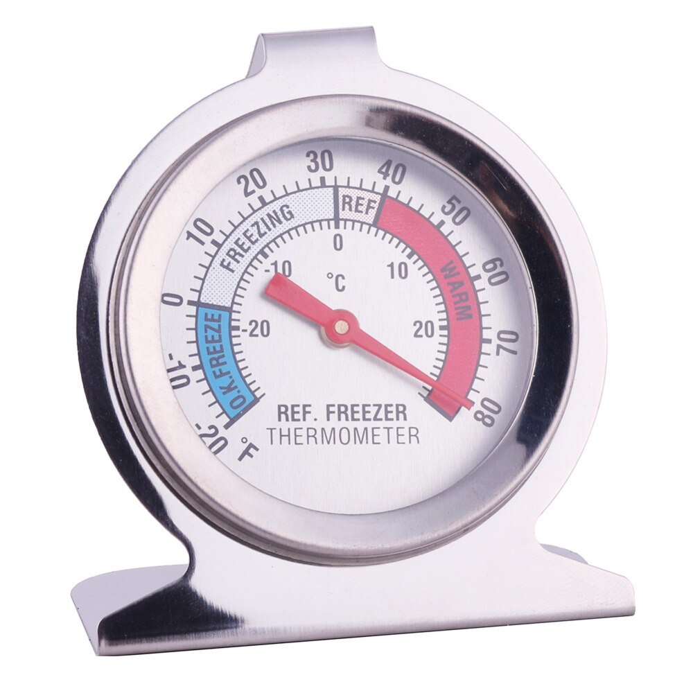 1Pc Stijl Koelkast Vriezer Thermometer Rvs Dial Da... – Grandado