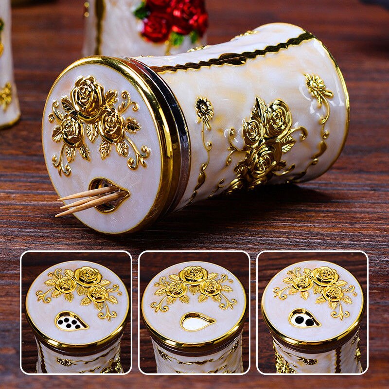 European Style Rotating Toothpick Holder Toothpick... – Vicedeal