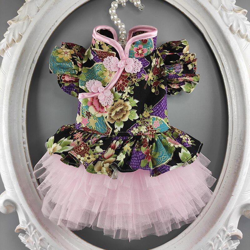 Frete grátis artesanal roupas de cachorro vestido ... – Vicedeal