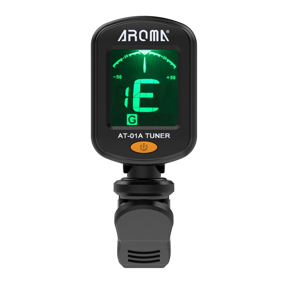AROMA AT-01A/101 Guitar Tuner Foldable Rotatable C... – Grandado
