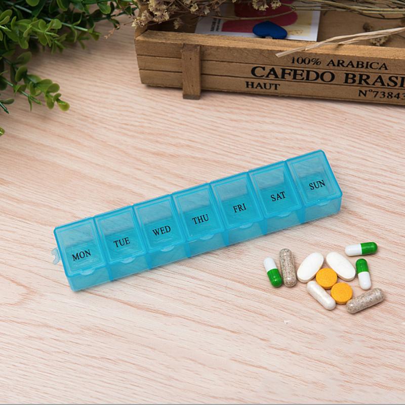 1pc Portable 7 Day Pill Box Organizer Travel One W... – Vicedeal