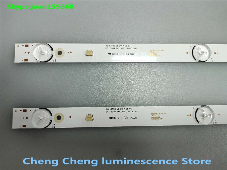 2Pcs Led Backlight Strip 5Leds Voor MS-L1598 V1 32... – Grandado