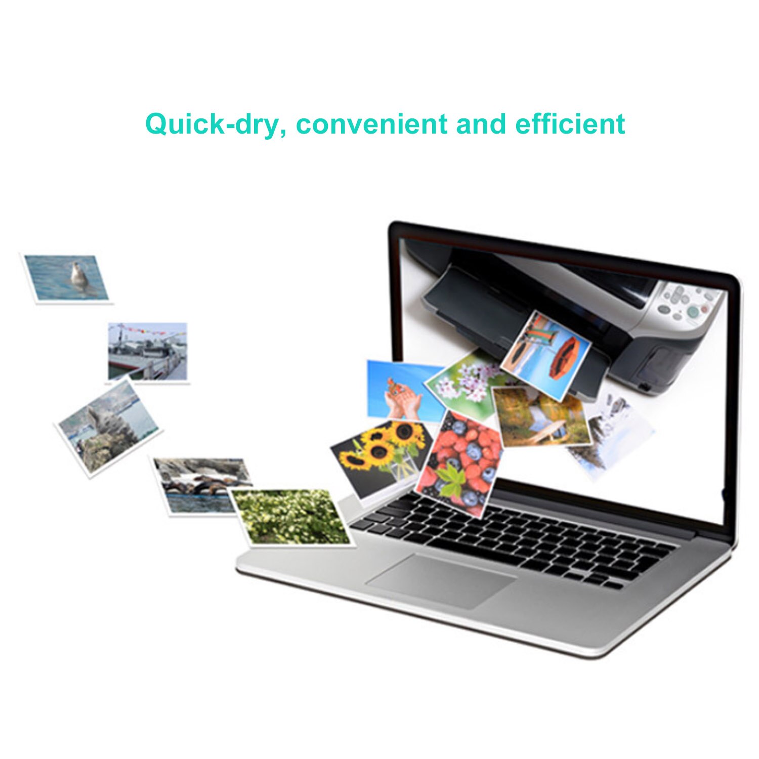 50 Sheets A4 Size 180g High Glossy Photo Papers fo... – Vicedeal