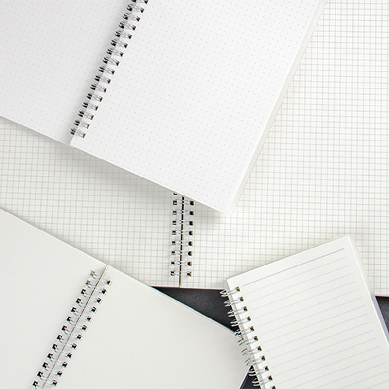 A4 B5 A5 A6 Spiral Book Coil Notebook To Do Lined Vicedeal