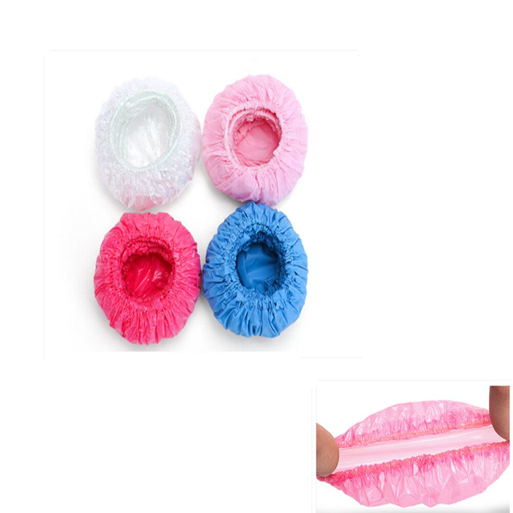 100 Pcs Disposable Plastic Waterproof Ear Protecto... – Vicedeal