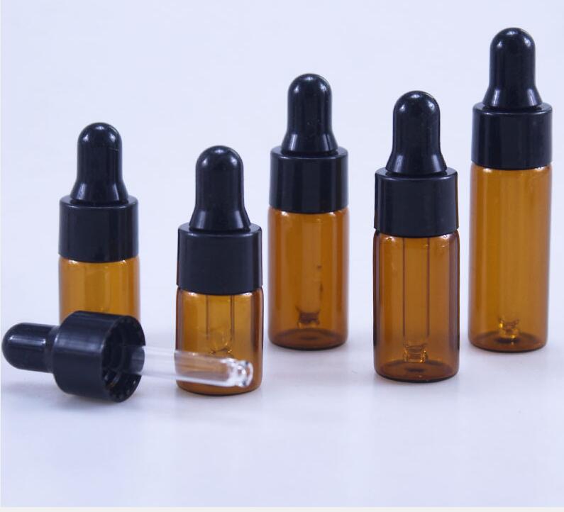 15Pcs 1-5Ml Amber Fles Dropper Hervulbare Tea Tree... – Vicedeal