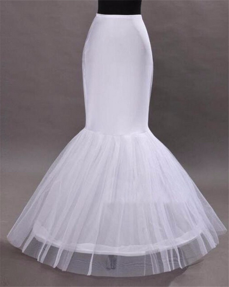 Mermaid Petticoats for Wedding Dress White Bridal ... – Grandado