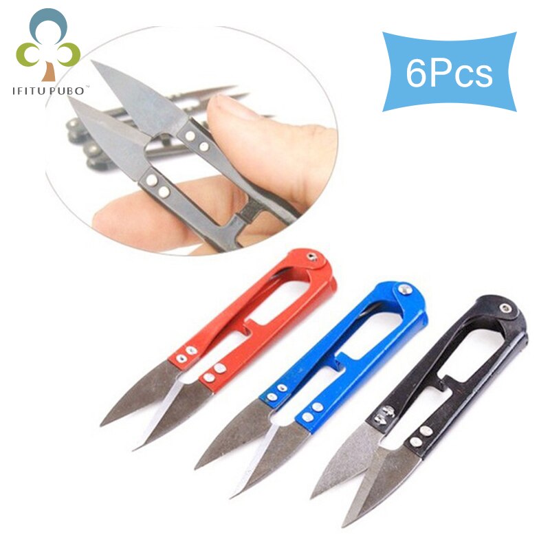 6Pcs/set steel Portable U-shaped Scissors Repair Y... – Grandado