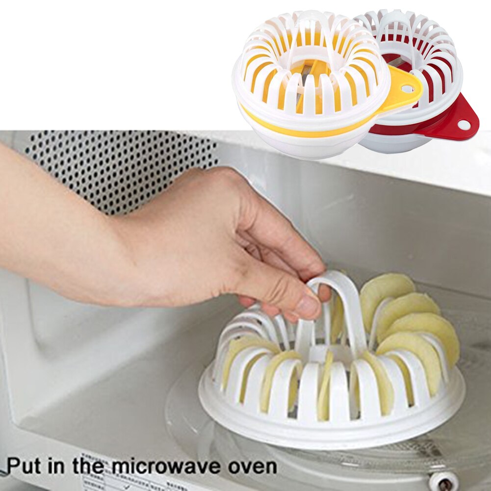 Microwave Oven Potato Fruit Crisp Chip Maker Slice... – Grandado
