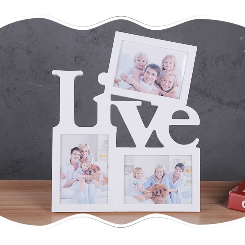 Photo Frame Hanging Wall Combination Three Hanging... – Grandado