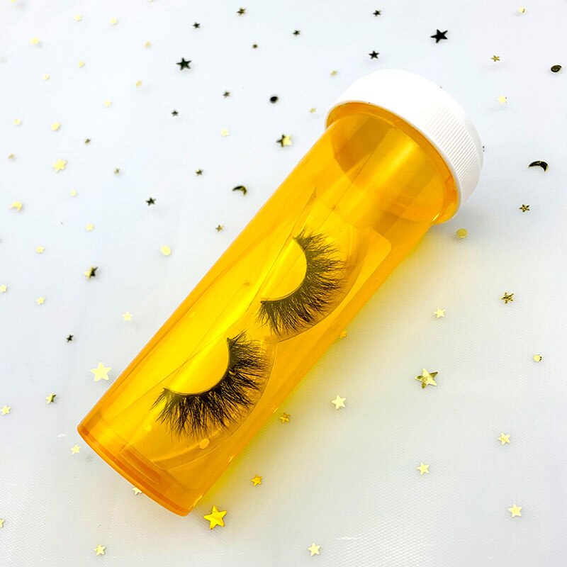 Eyelash Package Box Pill Bottle Lash Boxes Lashes ... – Grandado